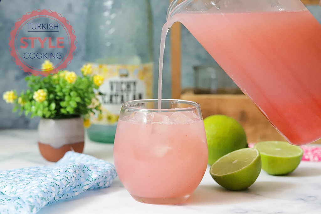 Strawberry Lemonade Recipe | Turkish Style Cooking