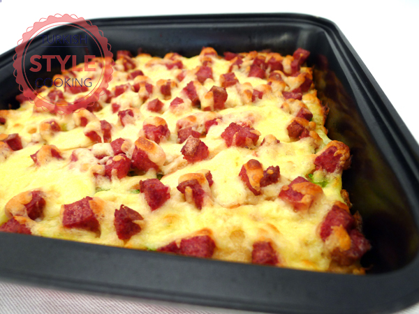 Stale Bread Pizza - Turkish Style Cooking