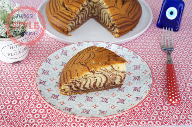 Zebra Cake Recipe - Turkish Style Cooking
