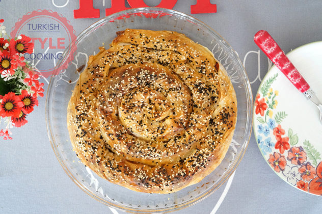 Chicken Borek Recipe - Turkish Style Cooking