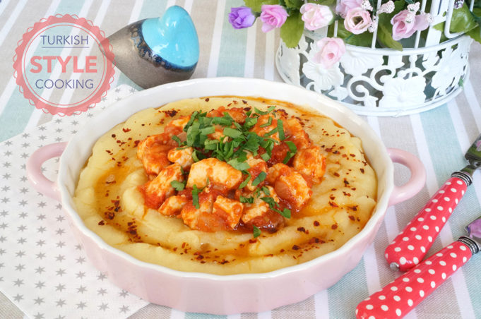 Chicken Kaçamak Recipe - Turkish Style Cooking