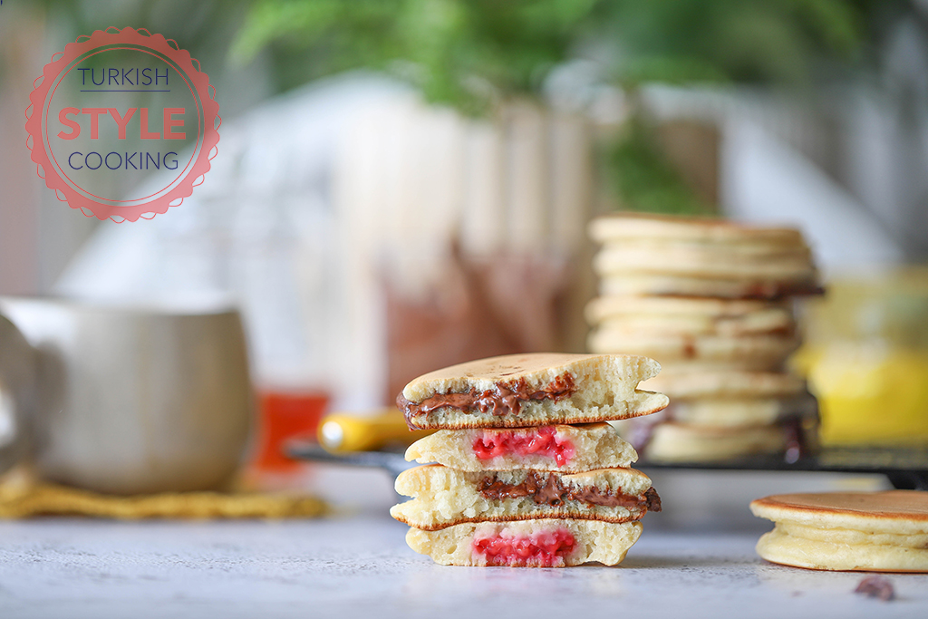 Stuffed Pancakes Recipe | Turkish Style Cooking