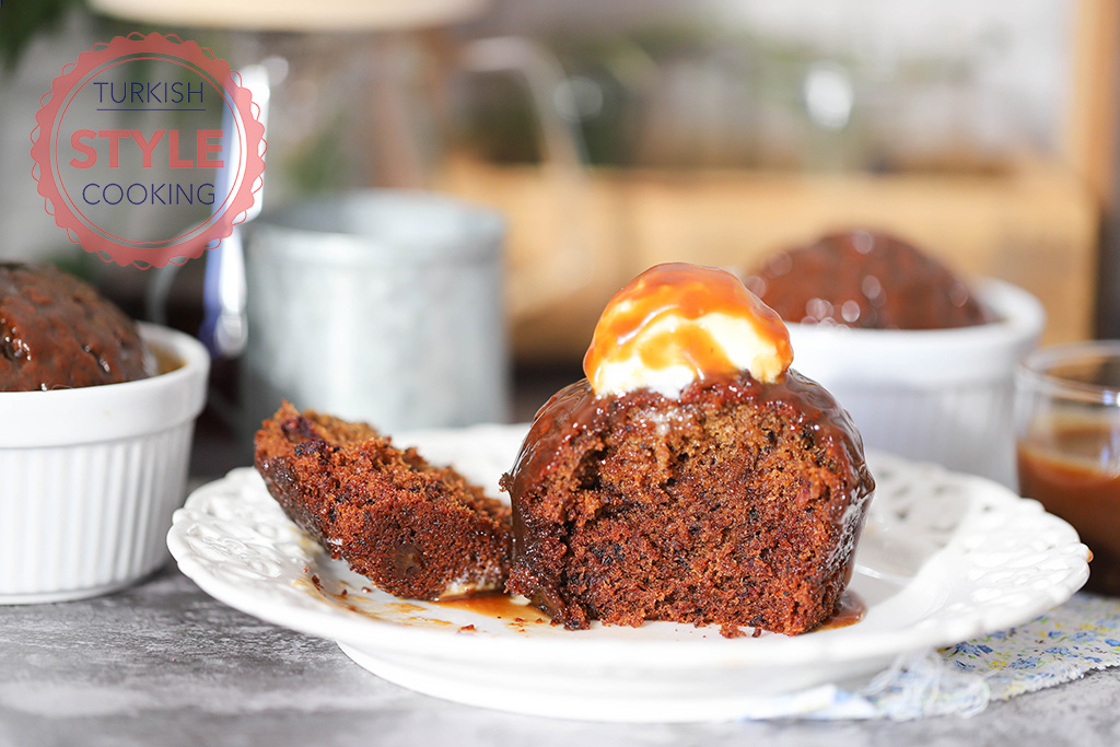 Sticky Toffee Pudding Recipe | Turkish Style Cooking