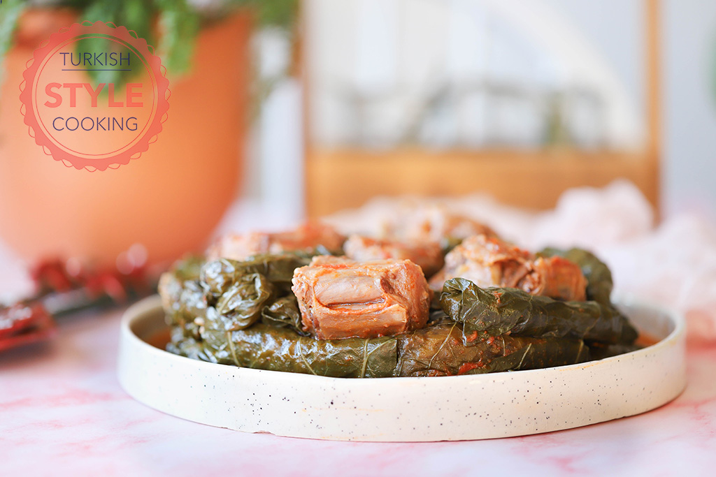 Collard Beef Sarma Recipe | Turkish Style Cooking